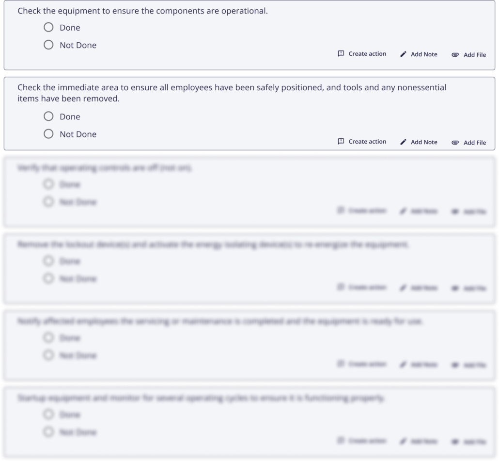 LOTO Procedure Template - Glartek