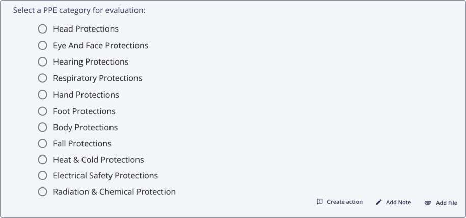 PPE Inspection Template - Glartek